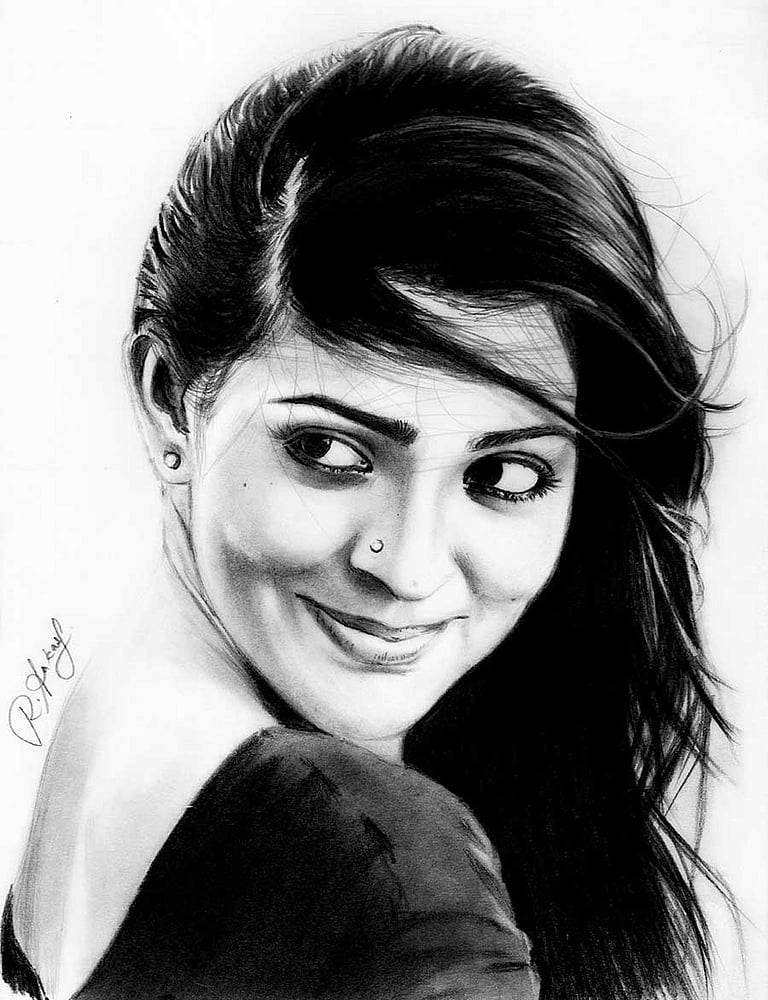 Learn to Draw a Realistic Portrait with Pencil, Sketch Drawing