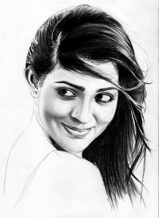 Learn to Draw a Realistic Portrait with Pencil, Sketch Drawing