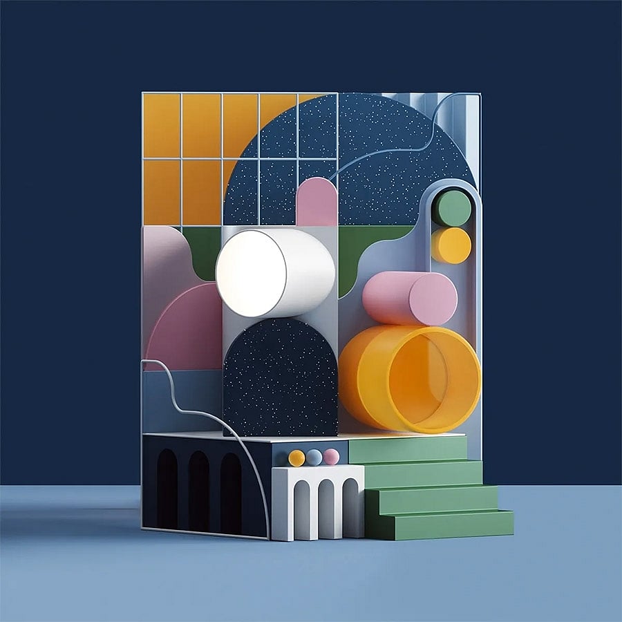 A Dose of 3D Illustrations Inspiration #24 - Creative Gaga