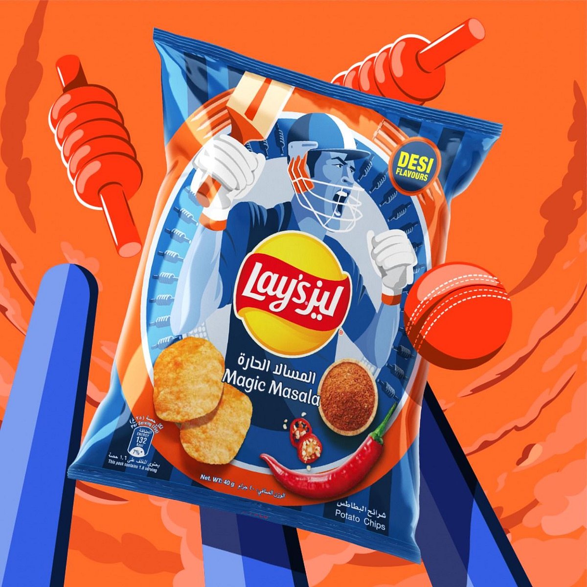 PepsiCo's 'Glocal' Approach Scores Six with Cricket-Inspired Snacks