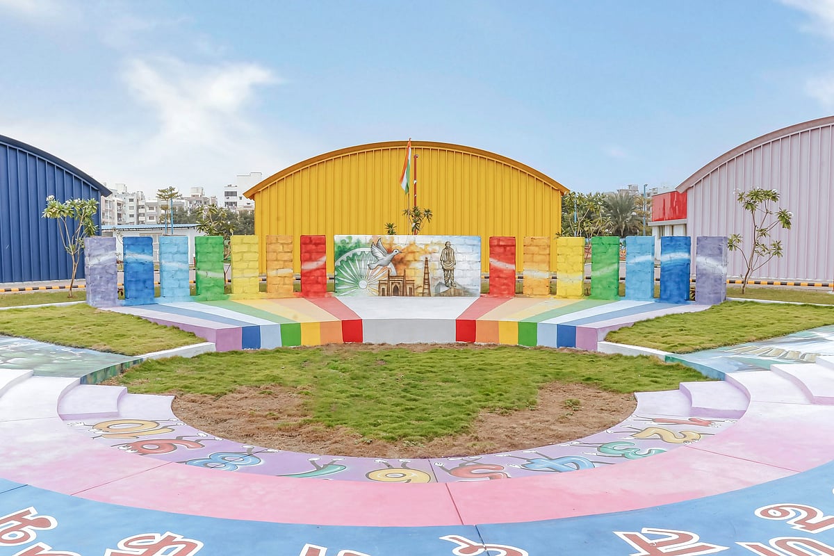 Whimsical Colours and Playful Learning: Exploring a Vibrant Preschool