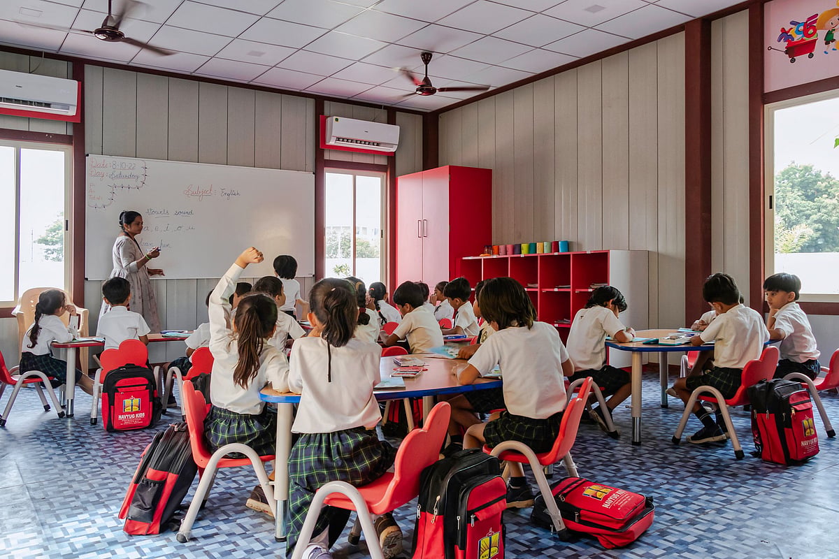 Whimsical Colours and Playful Learning: Exploring a Vibrant Preschool