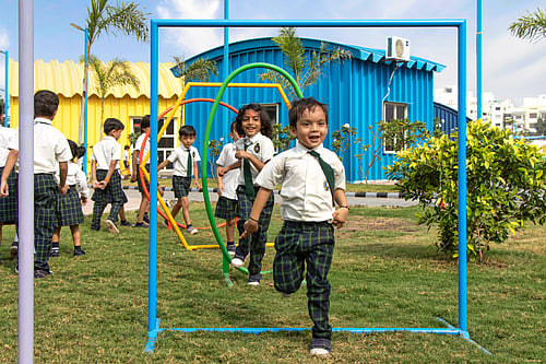 Whimsical Colours and Playful Learning: Exploring a Vibrant Preschool