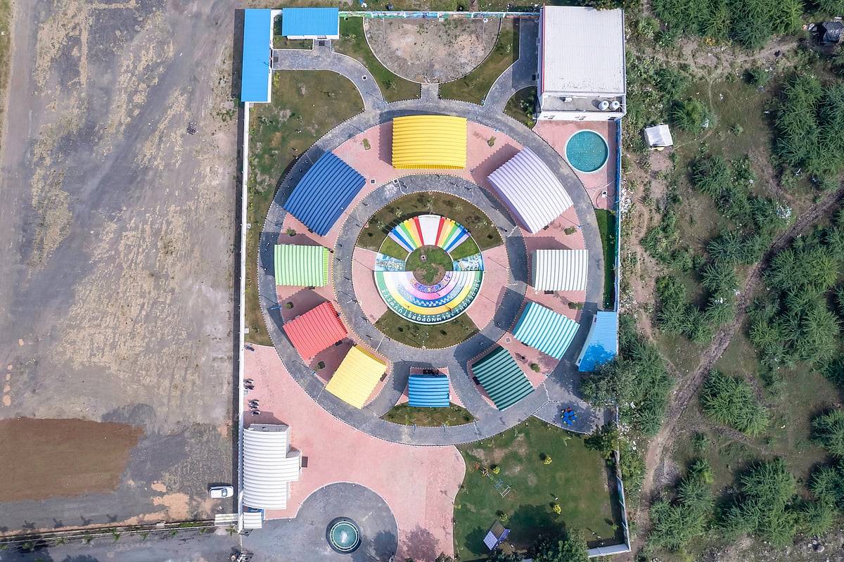 Whimsical Colours and Playful Learning: Exploring a Vibrant Preschool