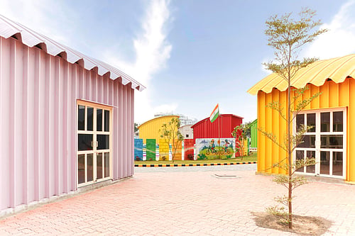 Whimsical Colours and Playful Learning: Exploring a Vibrant Preschool