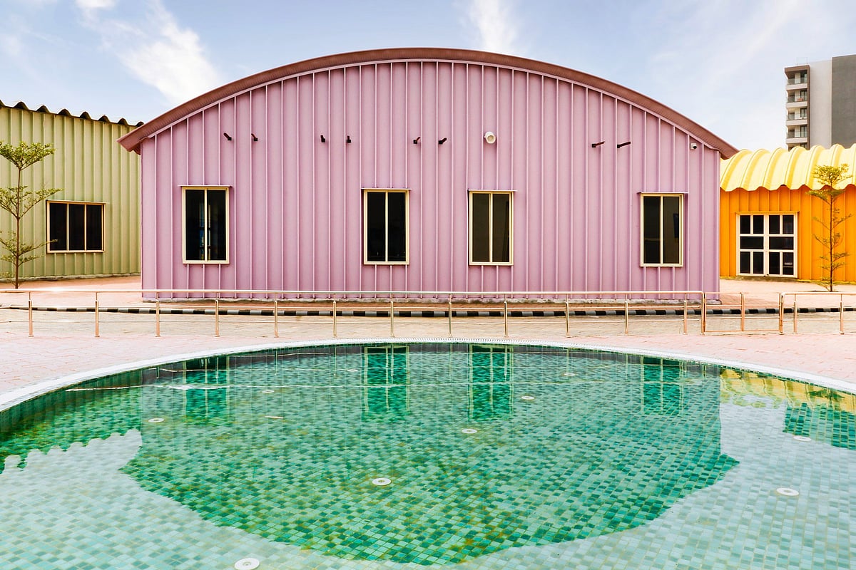 Whimsical Colours and Playful Learning: Exploring a Vibrant Preschool