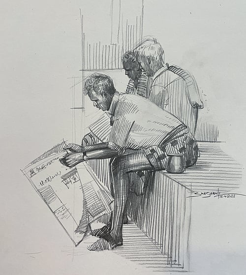 Capturing Human's Essence Through Lines and Pencils!