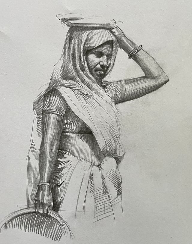Capturing Human's Essence Through Lines and Pencils!