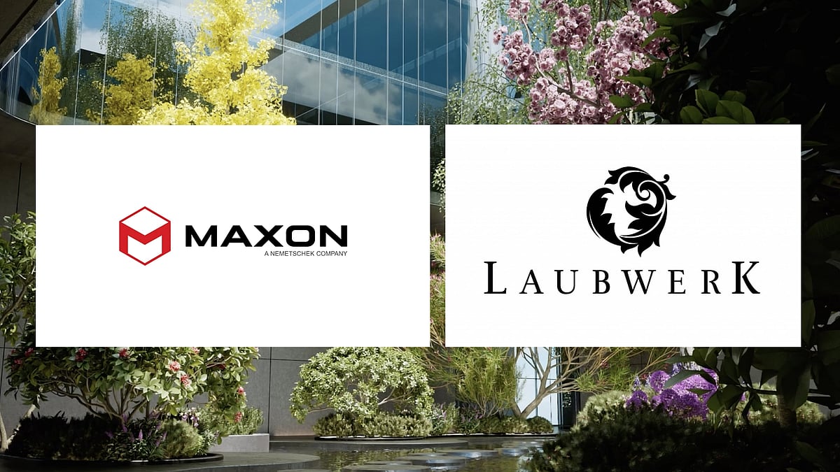 Maxon Expands Its Creative Horizon with Laubwerk Integration!