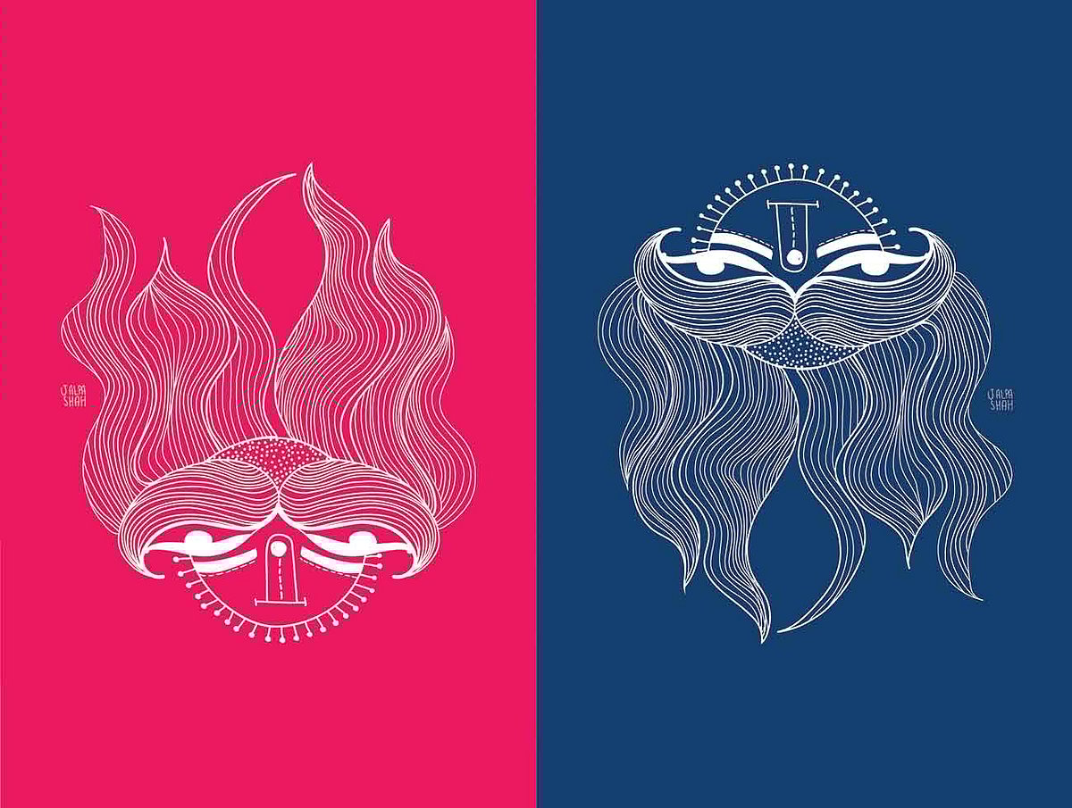 Loud colours, some fun elements with pinch of humour!