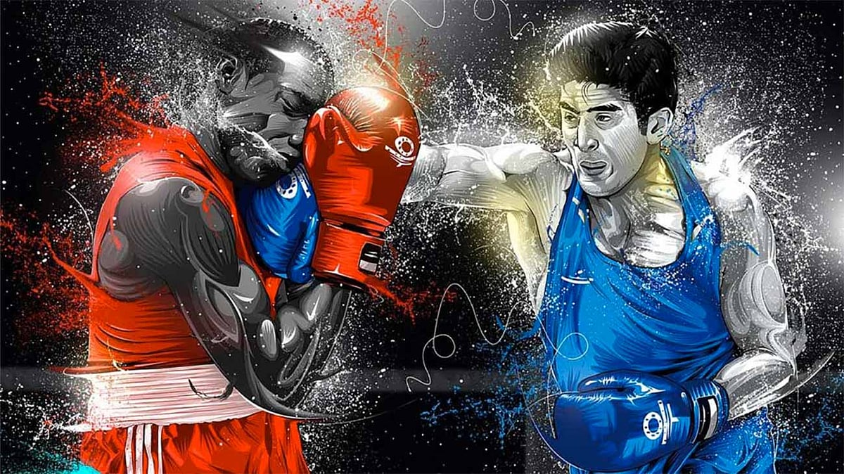 Sports Illustration Mastered by Shreedhar Sutar | Creative Gaga