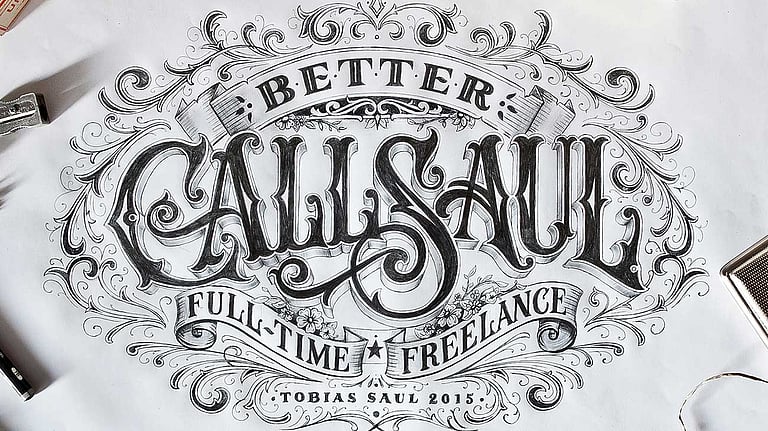 Lettering Artist Explains his Swirling World of Alphabets