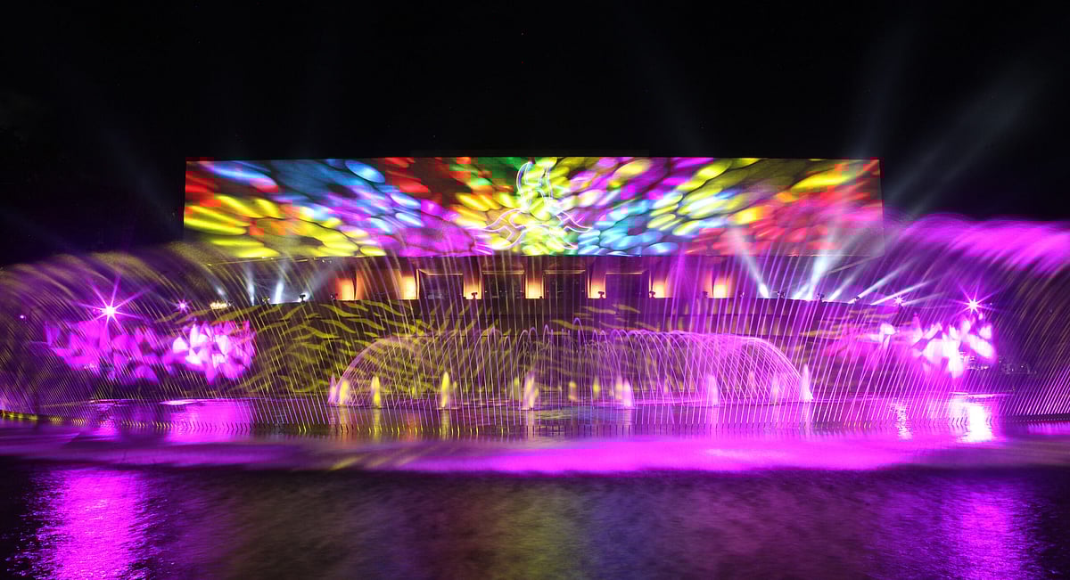 Bright lights, grand CCP