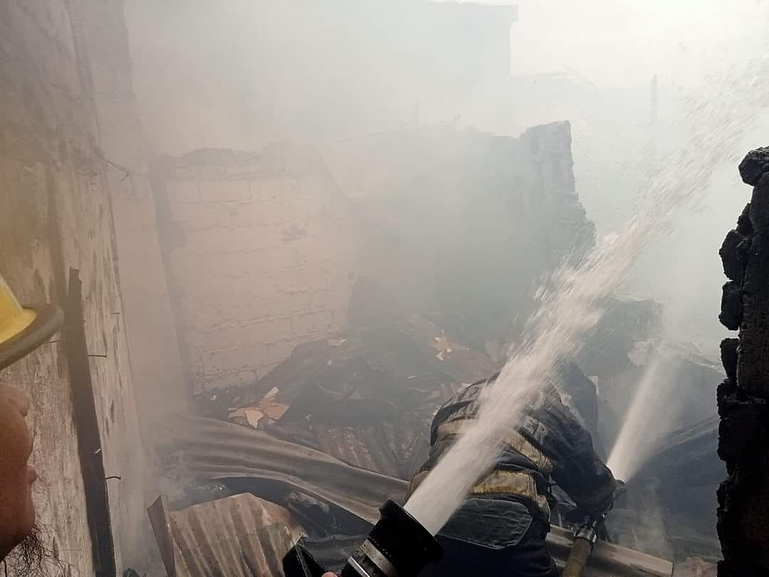 Fire guts 50 QC houses