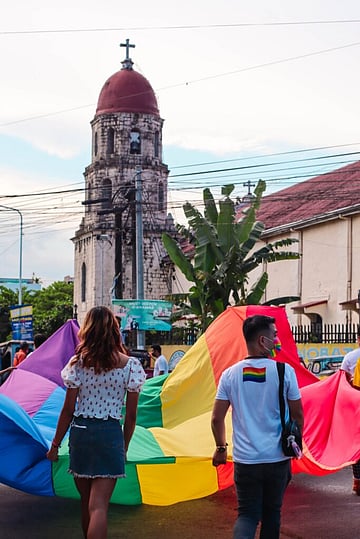 Rainbow milestones in Mayon country