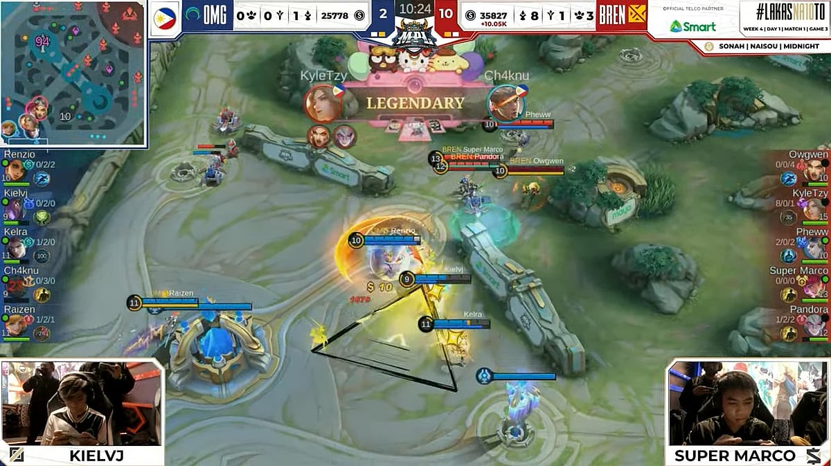 KyleTzy carries Bren past Omega, TNC upsets ONIC