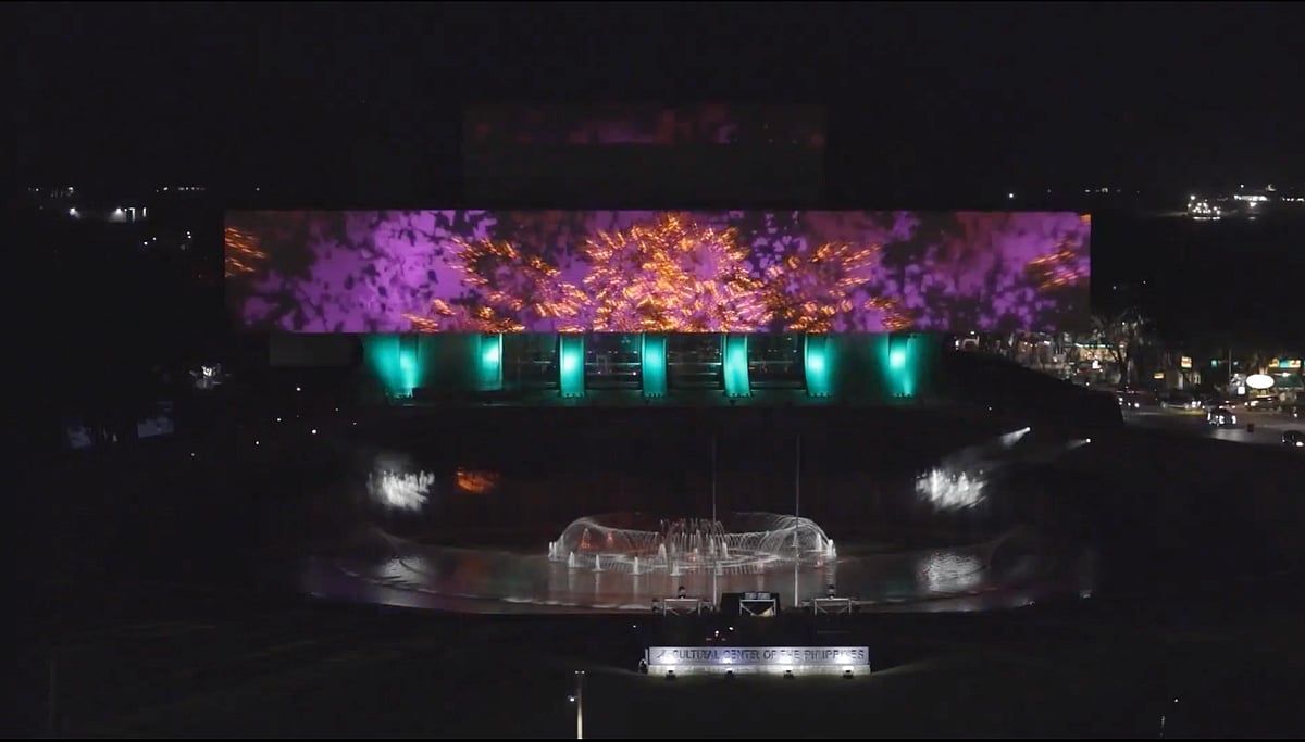 CCP turns on lights and sounds spectacle