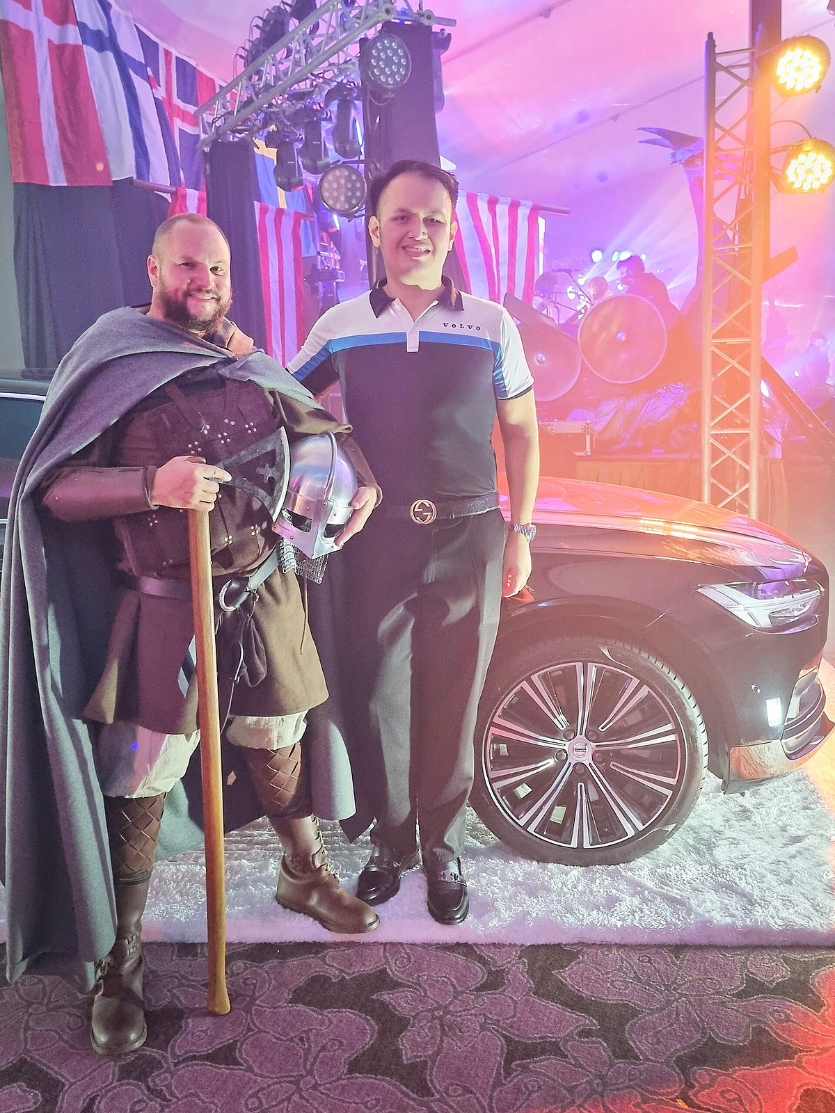 Viking party for a cause