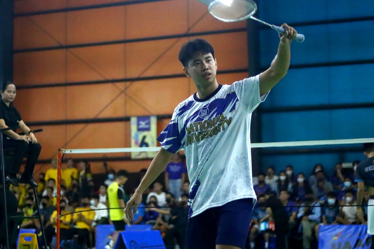 NU shuttlers drub Adamson