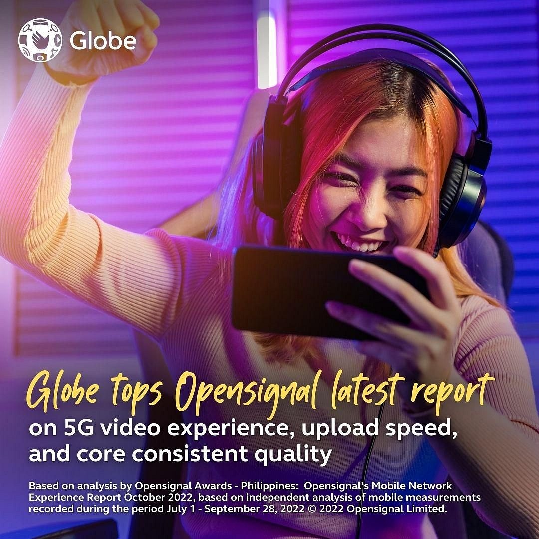 Globe tops Opensignal 5G video experience, upload speed, core ...