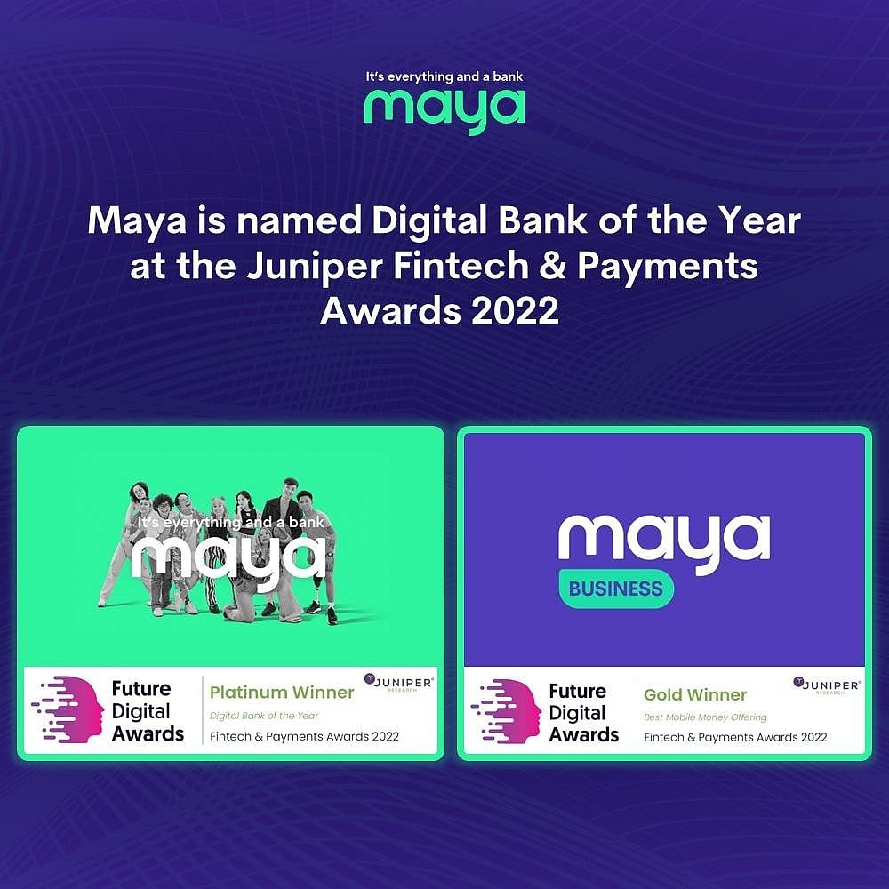 Maya named Online Bank of the Year