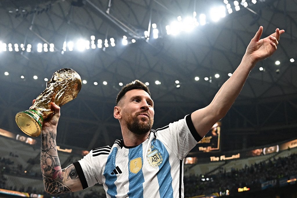 Messi mirrors Maradona with World Cup win