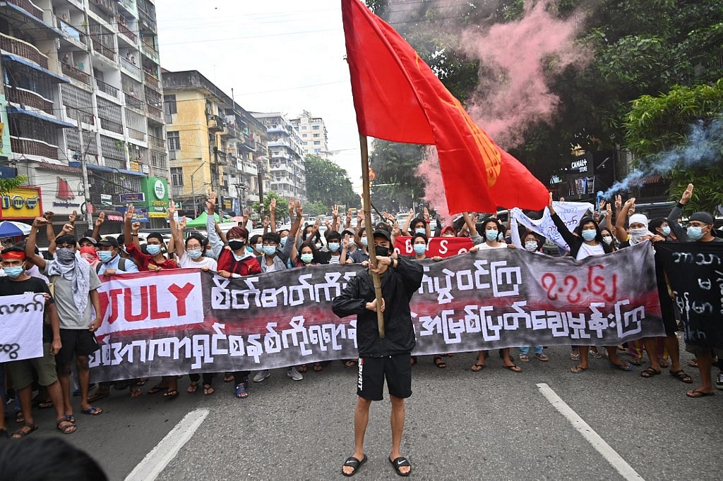 Myanmar sentences 7 students to death