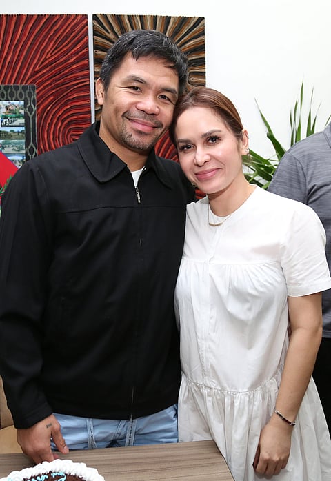 Jinkee tells Manny: Stay retired