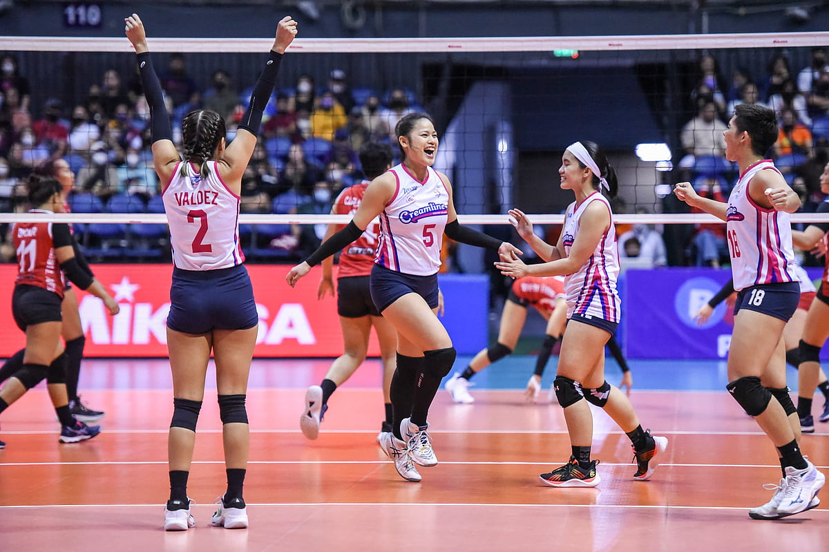Creamline nears bronze
