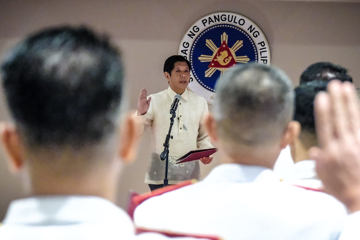 Initiate reforms, Marcos exhorts PNP