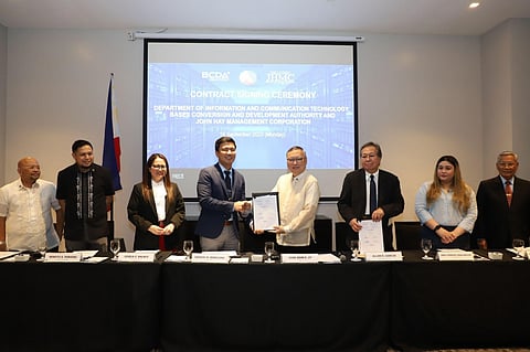 DICT partners with BCDA, JHMC to put up North Luzon Data Center