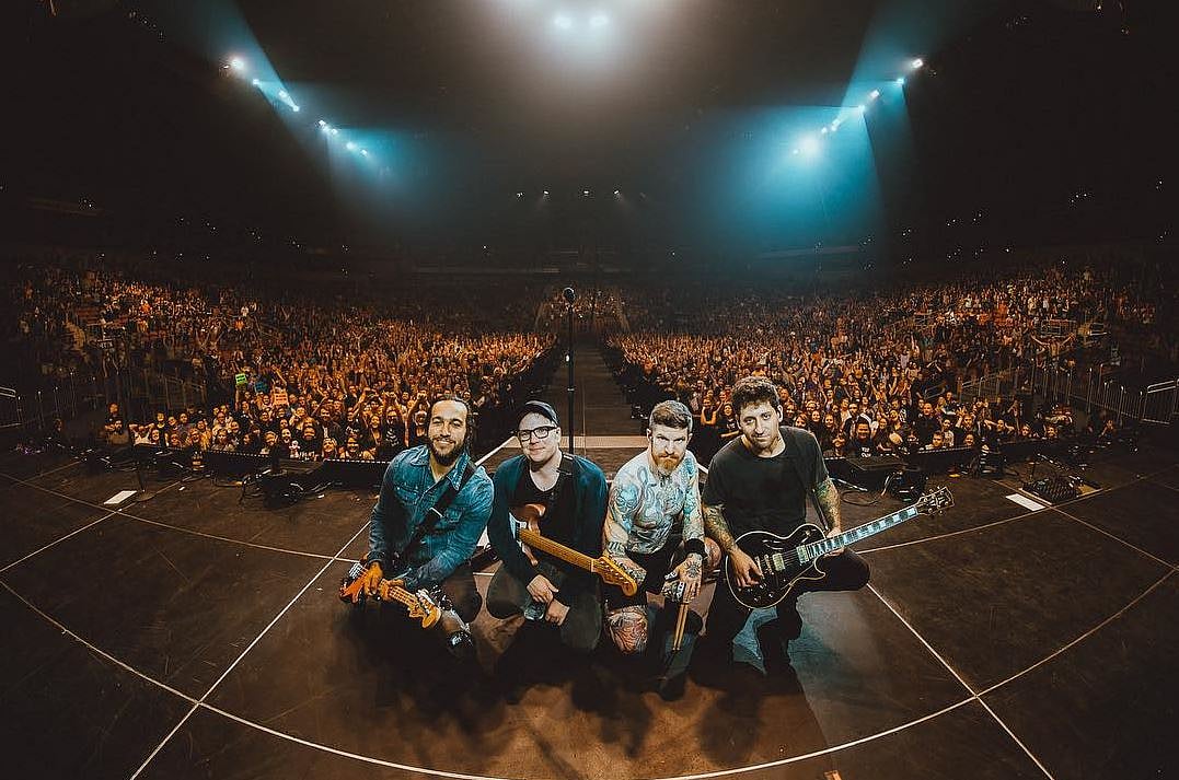 Fall Out Boy back in manila after 10 years