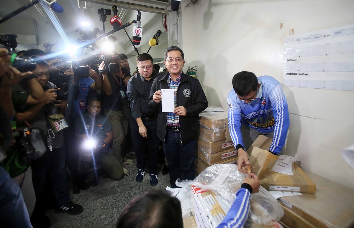 Comelec finishes printing of manual ballots