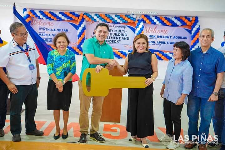 Las Piñas unveils 7-story multipurpose building