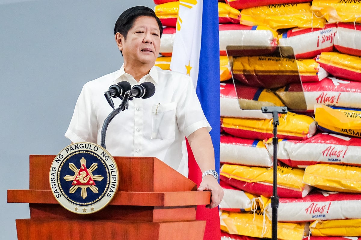 PBBM leads rice distribution in Manila