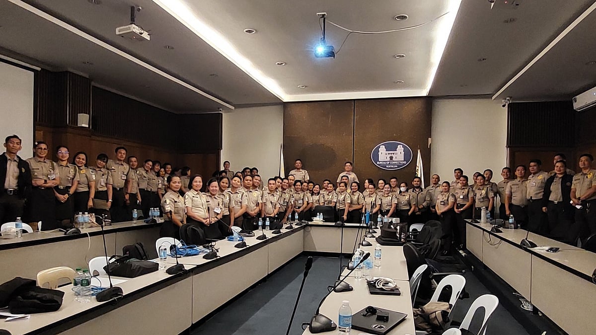 BuCor personnel trained in information systems