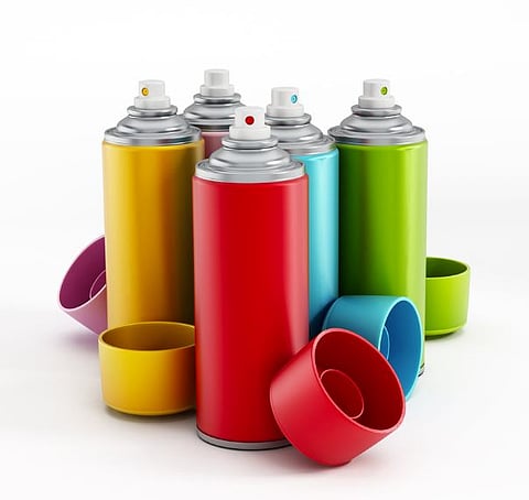 Eco group warns vs toxic lead spray paints