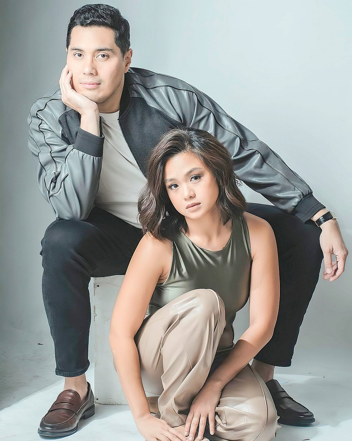 Lovebirds Lara Maigue and Gian Magdangal sing to woodwinds at CCP