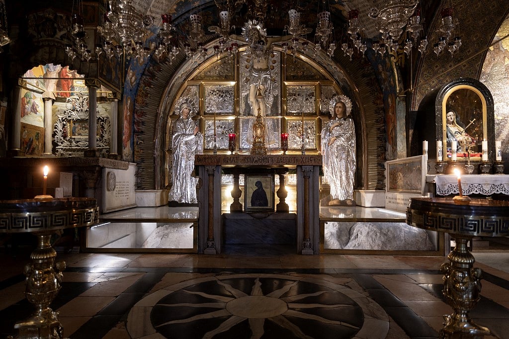 Jerusalem Christian landmark emptied of pilgrims