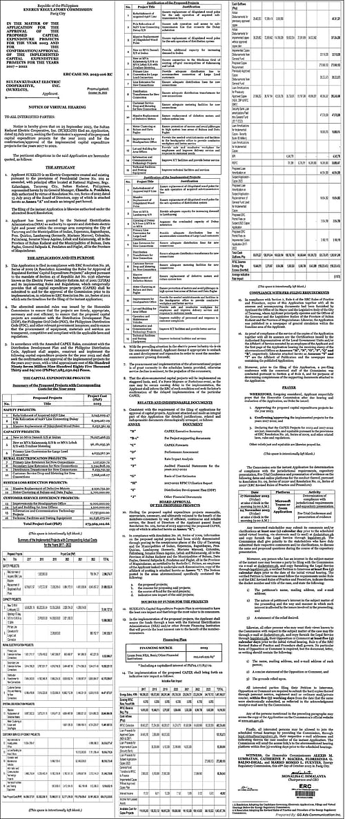 Sultan Kudarat Electric Cooperative, Inc.(SUKELCO)