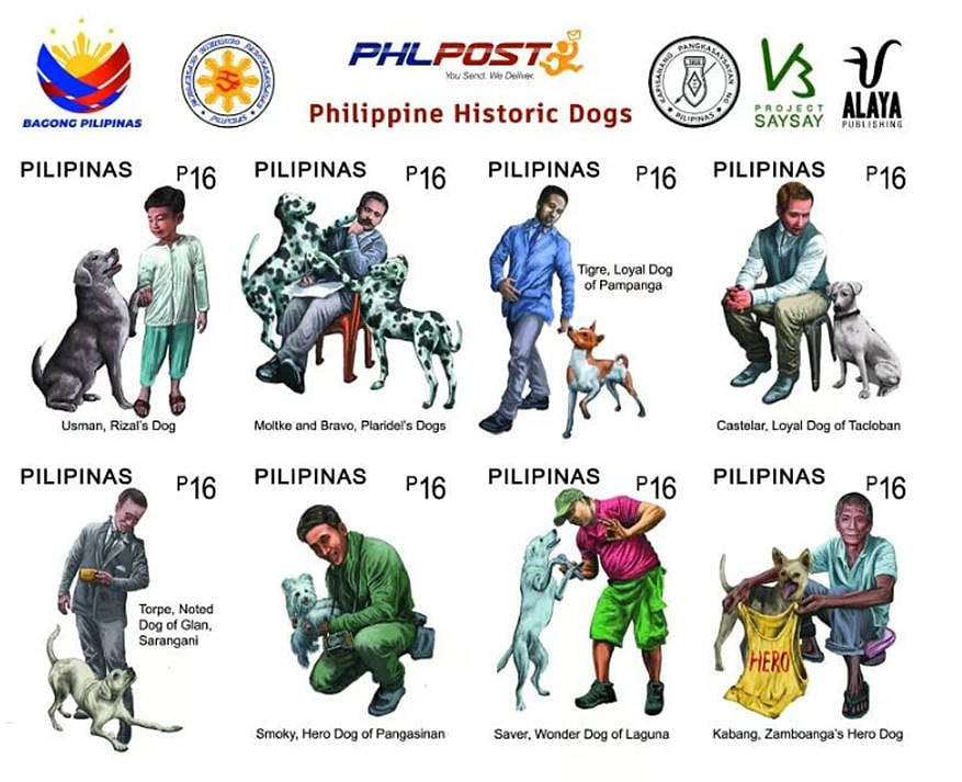 PHLPost stamps feature dogs in Phl history
