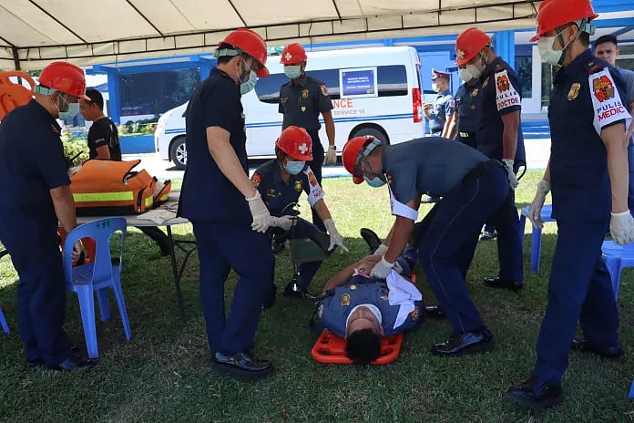 QCPD joins 4th quarter earthquake drill