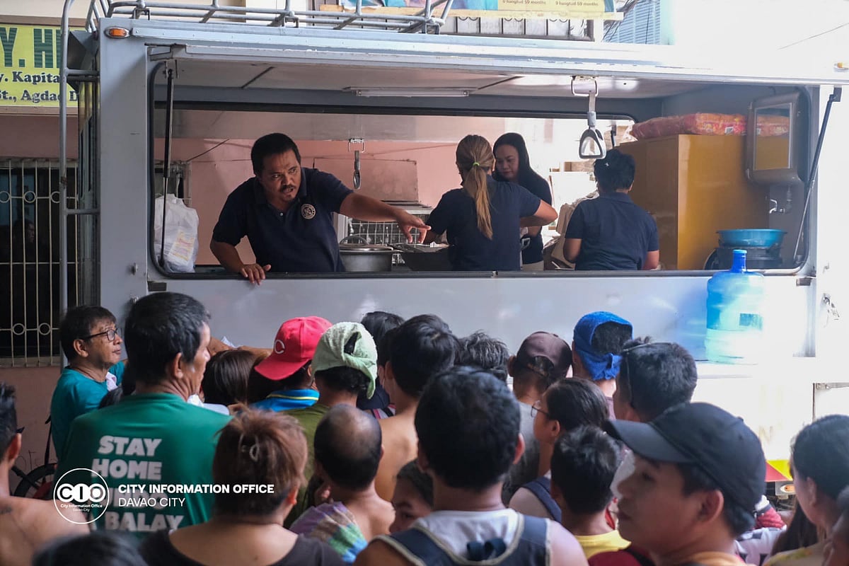 Davao residents affected by flood aided