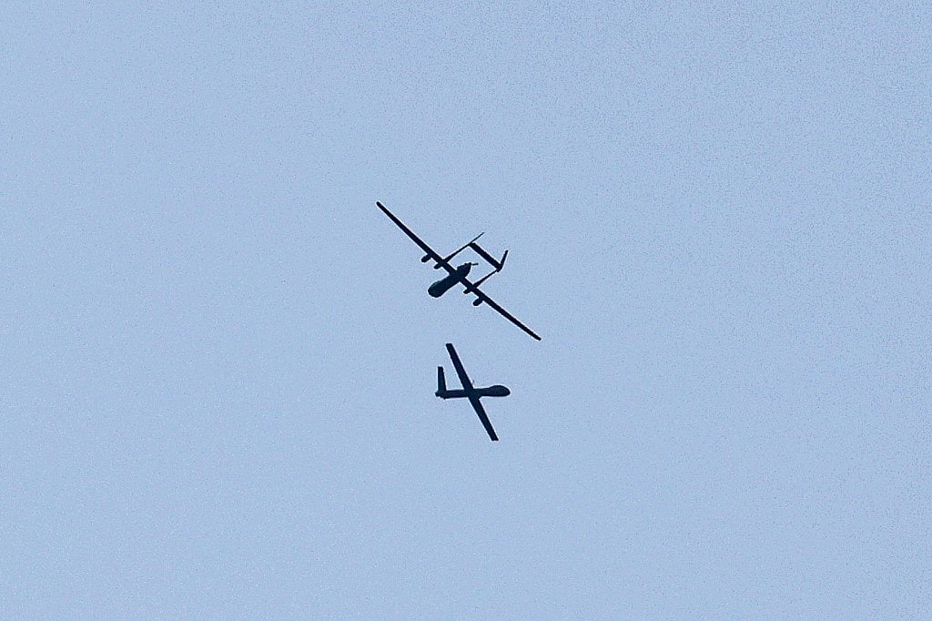 French frigate downs drones over Red Sea — military