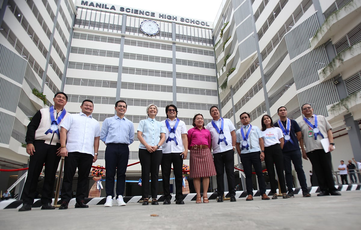 Modern Manila Science HS inaugurated