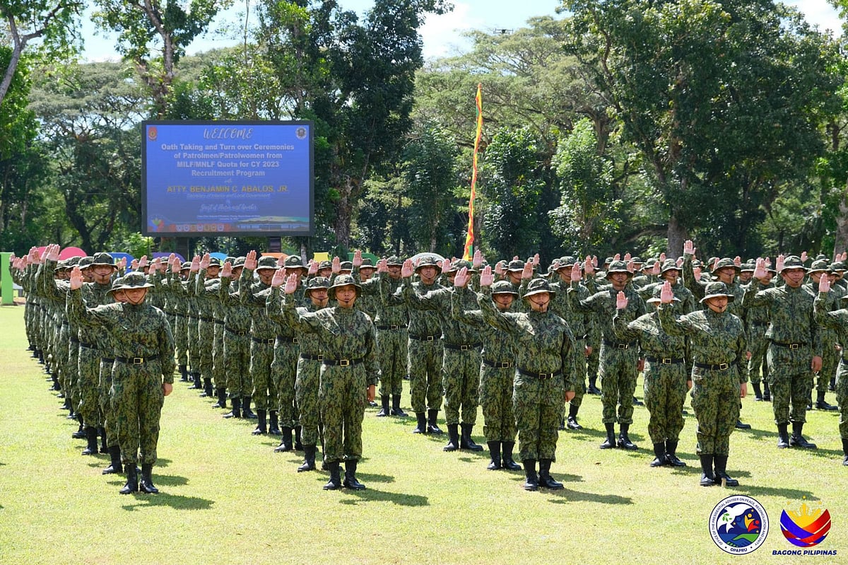 294 MILF, MNLF former combatants now members of PNP