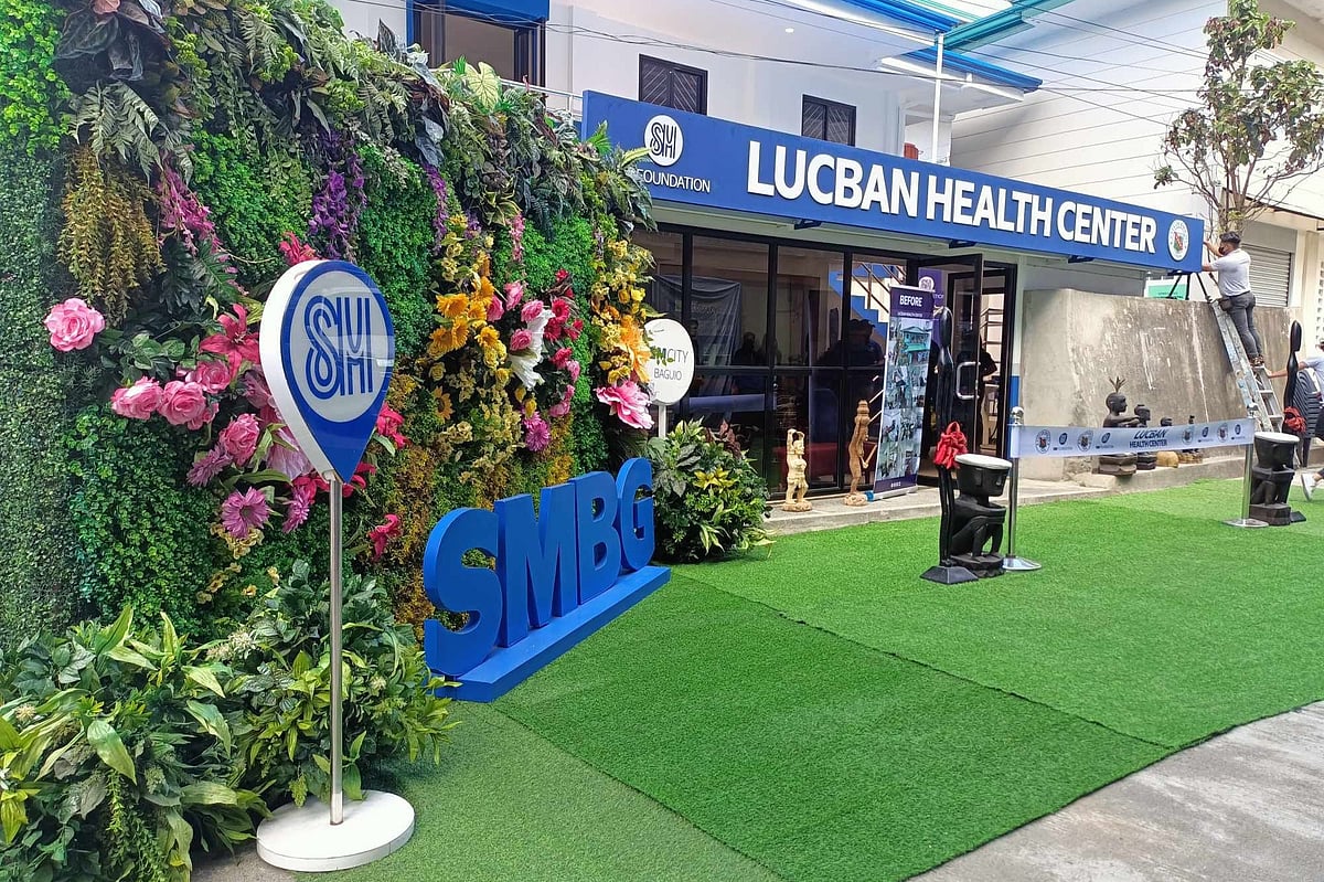 SM turns over renovated health center benefitting 26 barangays in Baguio