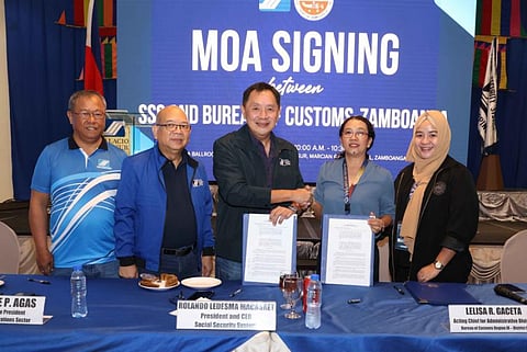 SSS, BOC collab for job order in Zamboanga