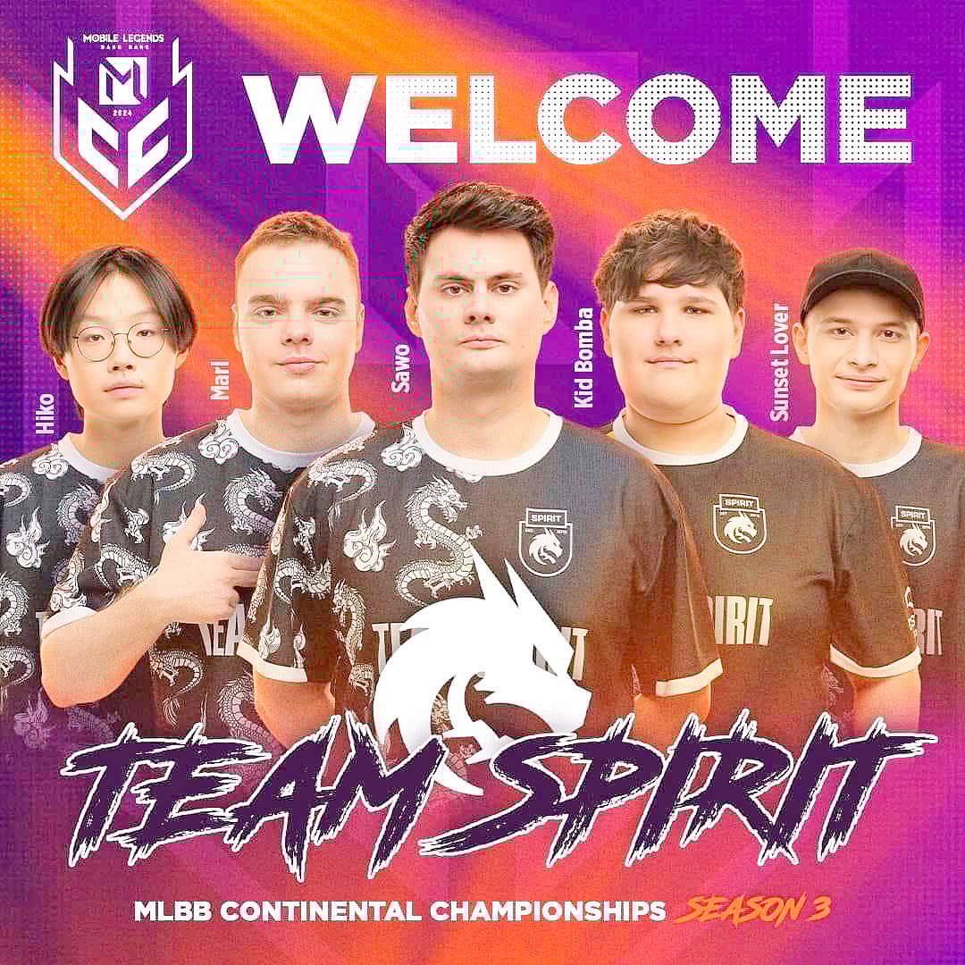 Team Spirit makes grand entry in pro MLBB