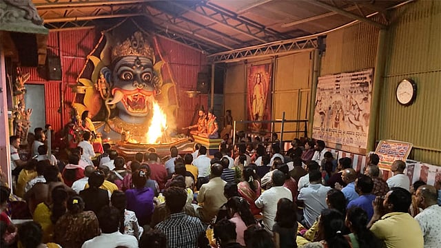 Hosur பிரத்தியங்கிரா தேவி மிளகாய் யாகம்: ராகு-கேது தோஷ நிவாரண சிறப்பு பூஜை